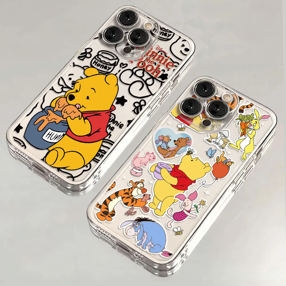 Adorable Pooh Bear and Tigger Soft TPU Phone Case Cover for Redmi Note ...