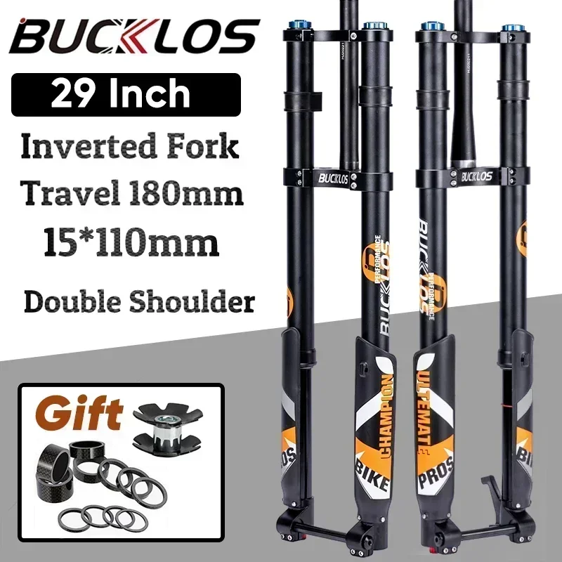 BUCKLOS-Dual-Crown-Inverted-Air-Fork-26-27-5-29Inch-DH-MTB-Air ...
