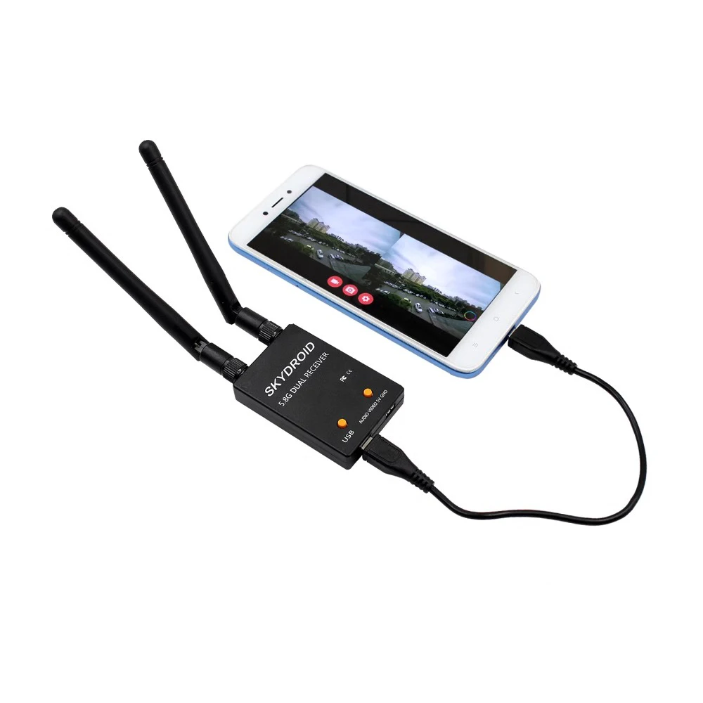Skydroid-5-8Ghz-150CH-True-Diversity-UVC-OTG-Smartphone-FPV-Receiver ...