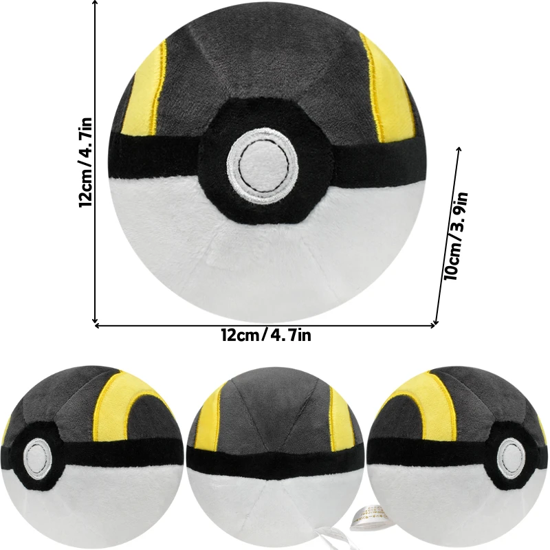 Juguetes de peluche suaves Kawaii Pokemon Poké Master Ball Lindo Anime ...