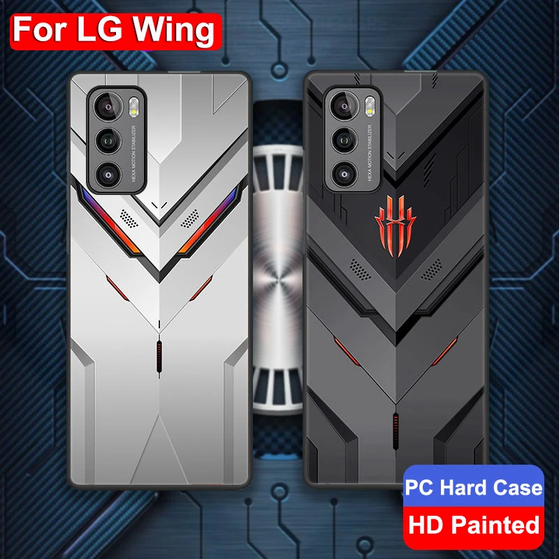 Lg Wing 5g Matte Pc Shockproof Phone Case Lg | Lg Wing Back Cover | Lg ...