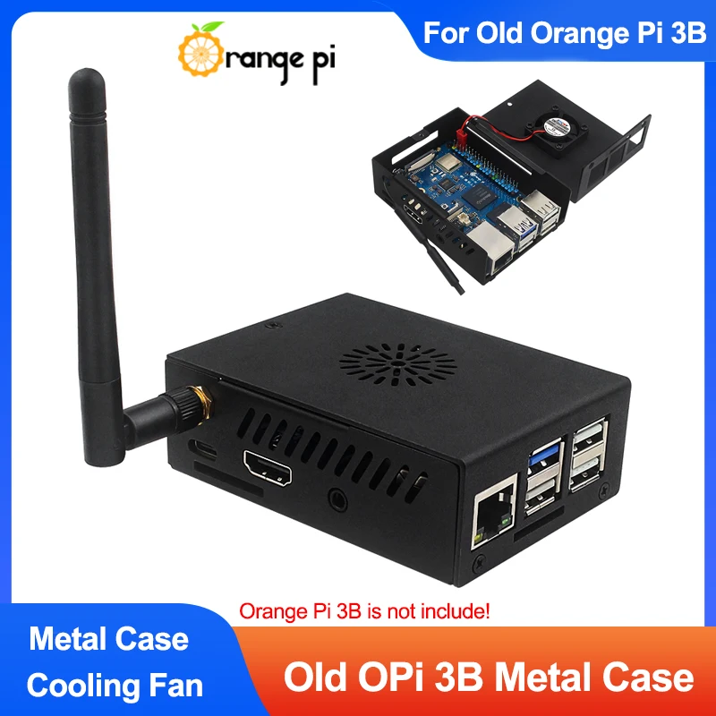 Old-Version-Orange-Pi-3B-Metal-Case-Aluminum-Alloy-Shell-Active-Passive-Cooling-Fan-Optional ...
