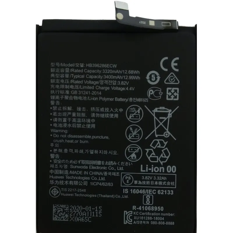 Rechargeable-battery-hb396286ecw-for-Huawei-Honor-10-Lite-honor-10I ...