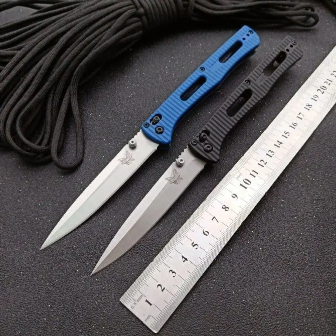 440C Blade BENCHMADE 417 Tactical Folding Knife Outdoor Camping Fishing Hunting Survival Knives ...