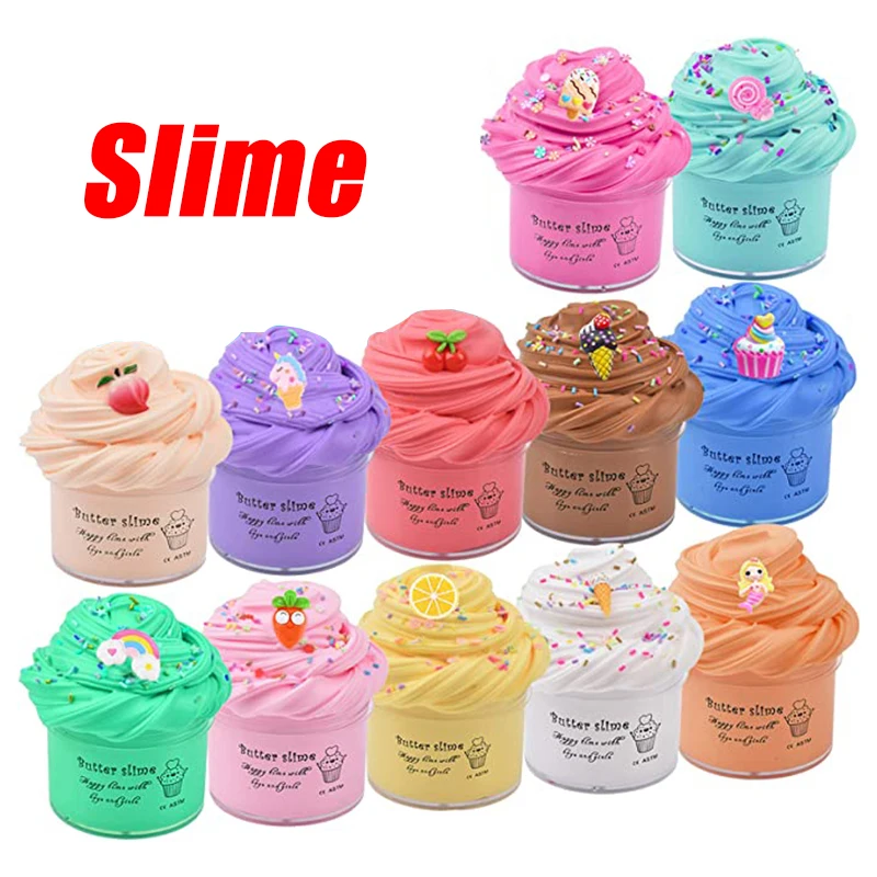 Kit-de-Slime-de-mantequilla-para-ni-os-y-ni-as-dulces-falsos-perfumados ...