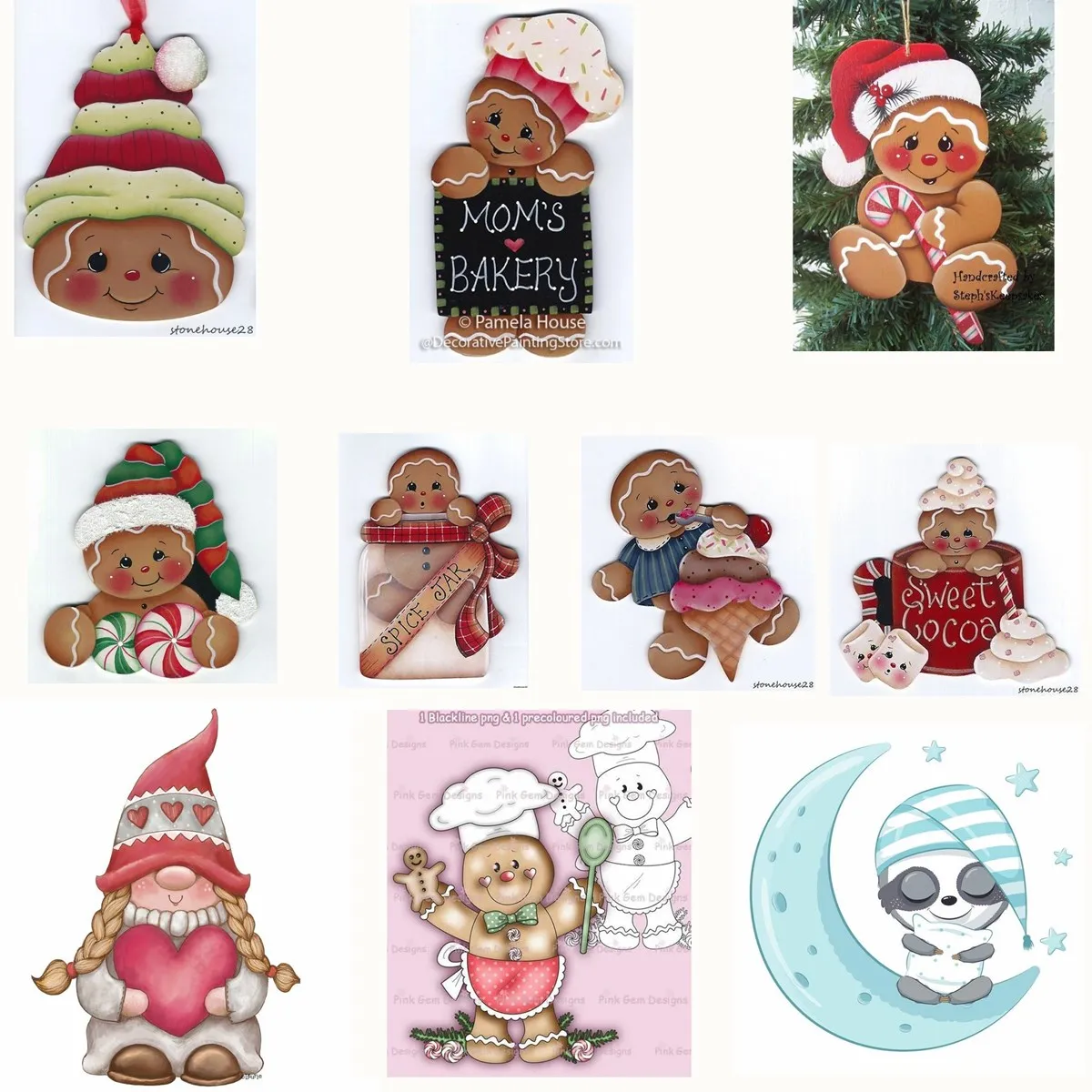 Clear-stamp-and-Meatl-Cutting-Die-gingerbread-Man-Transparent-DIY-Seals ...