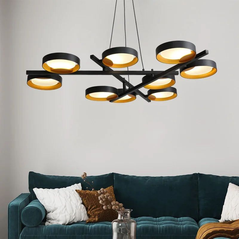 Modern-Ring-Connecting-Lights-Led-Pendant-Lamp-For-Dining-Living-Room ...