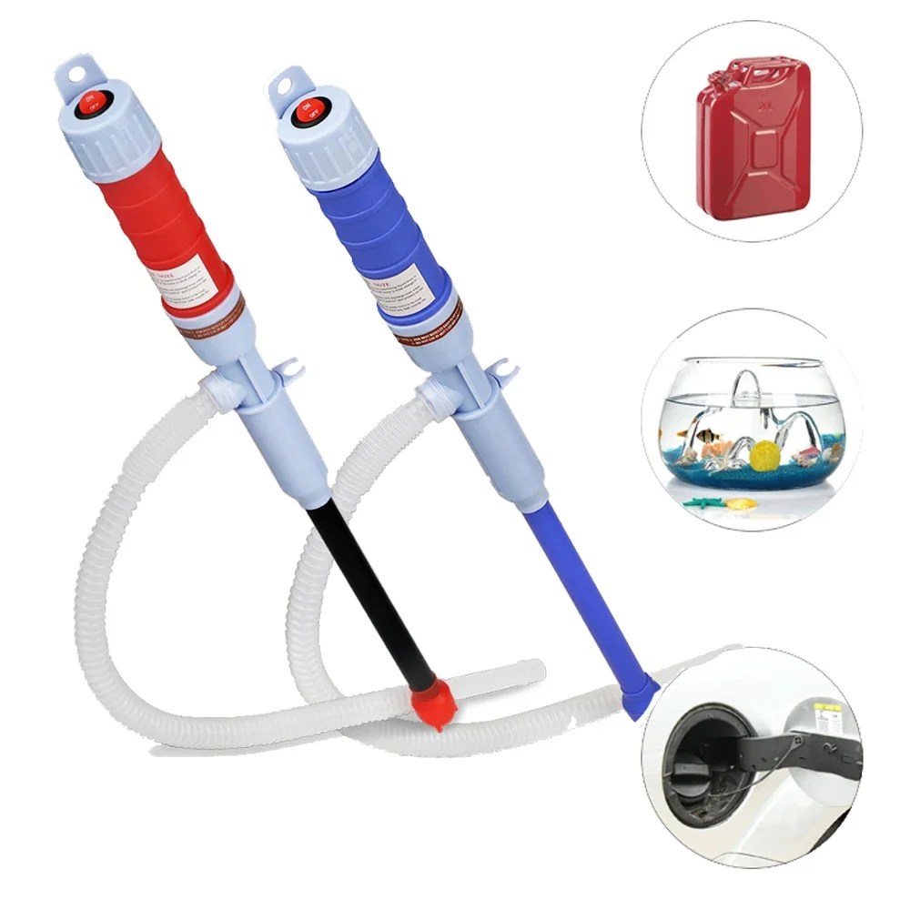 Portable Electric Pump Liquid Transfer Battery Powered Water Oil ...