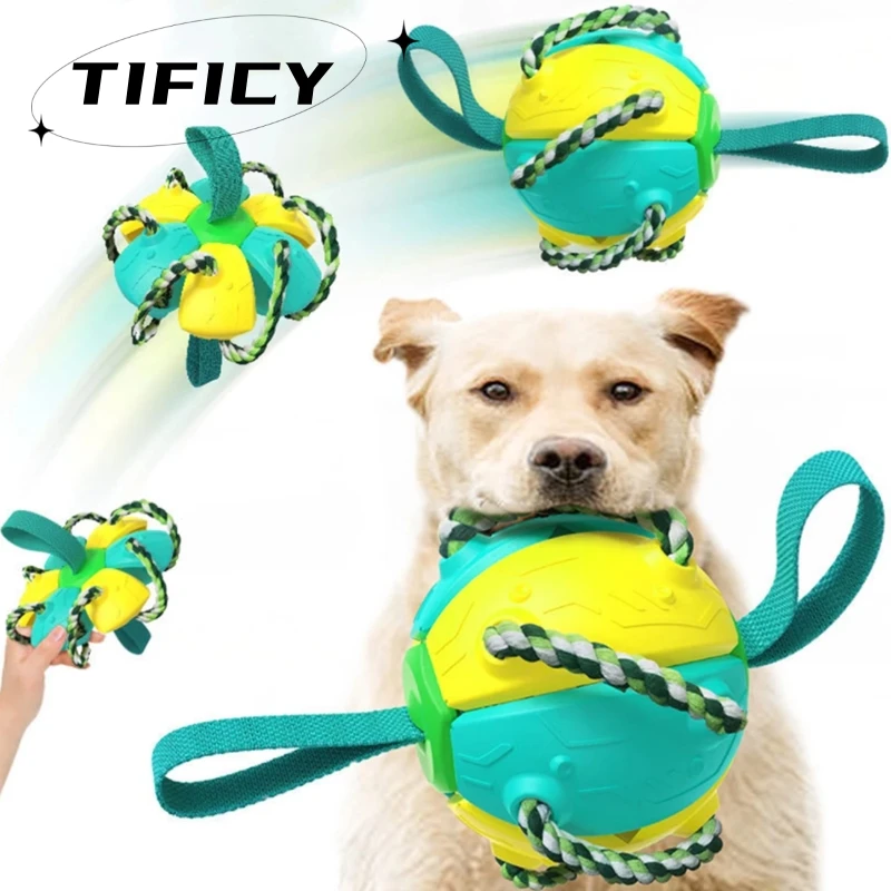 New-Dog-Soccer-Ball-Interactive-Pet-Toys-Foldable-Ball-Molar-Toy ...