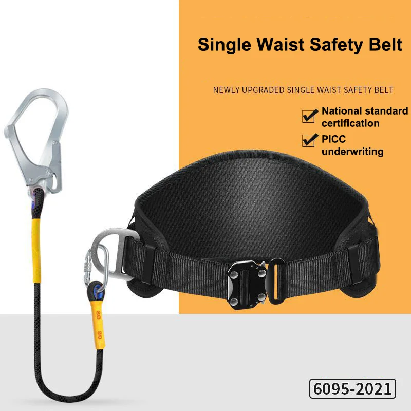 High-altitude-Work-Safety-Harness-Single-Waist-Safety-Belt-with-Safe ...