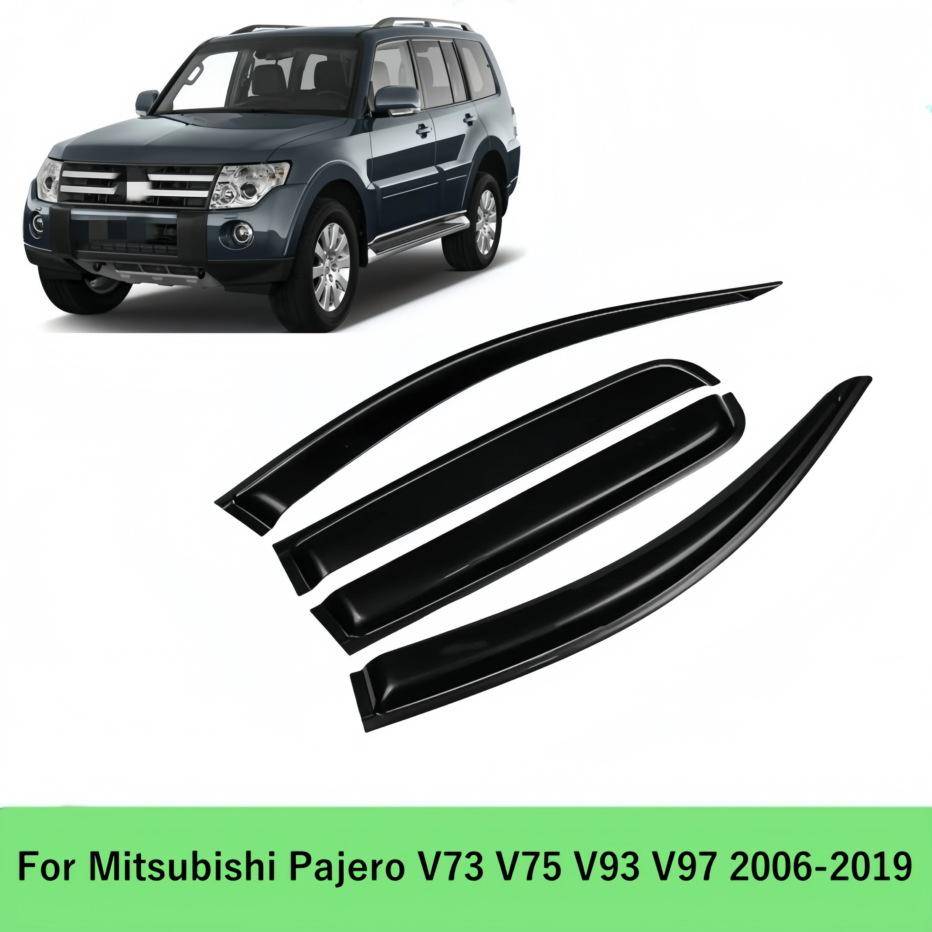For-Mitsubishi-Pajero-V73-V75-V93-V97-2006-2019-Side-Window-Visor-Sun-Rain-Deflector-Guard.jpg