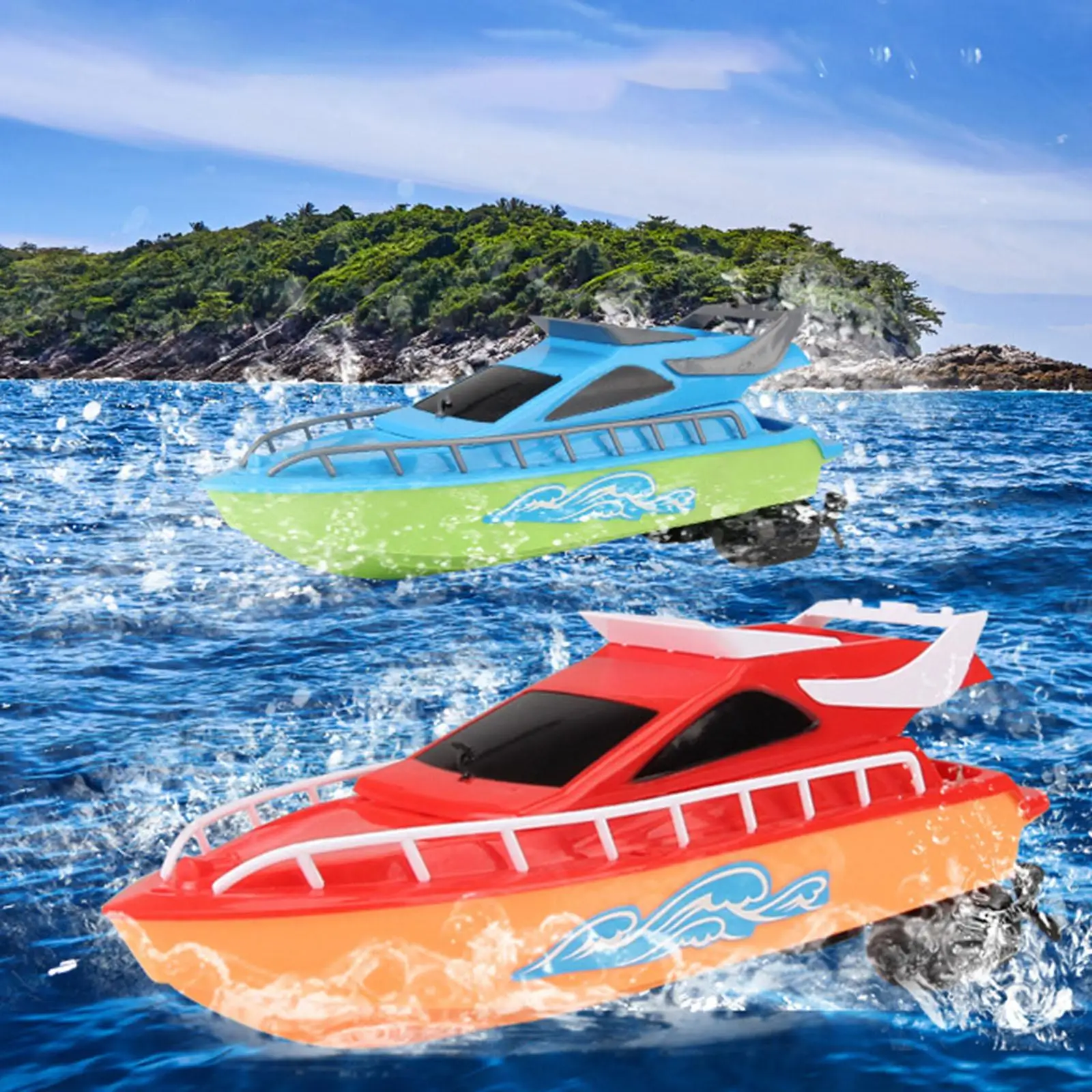 remote-controlled-boatsHigh-Speed-Remote-Control-Speedboat-Pools-Lakes ...