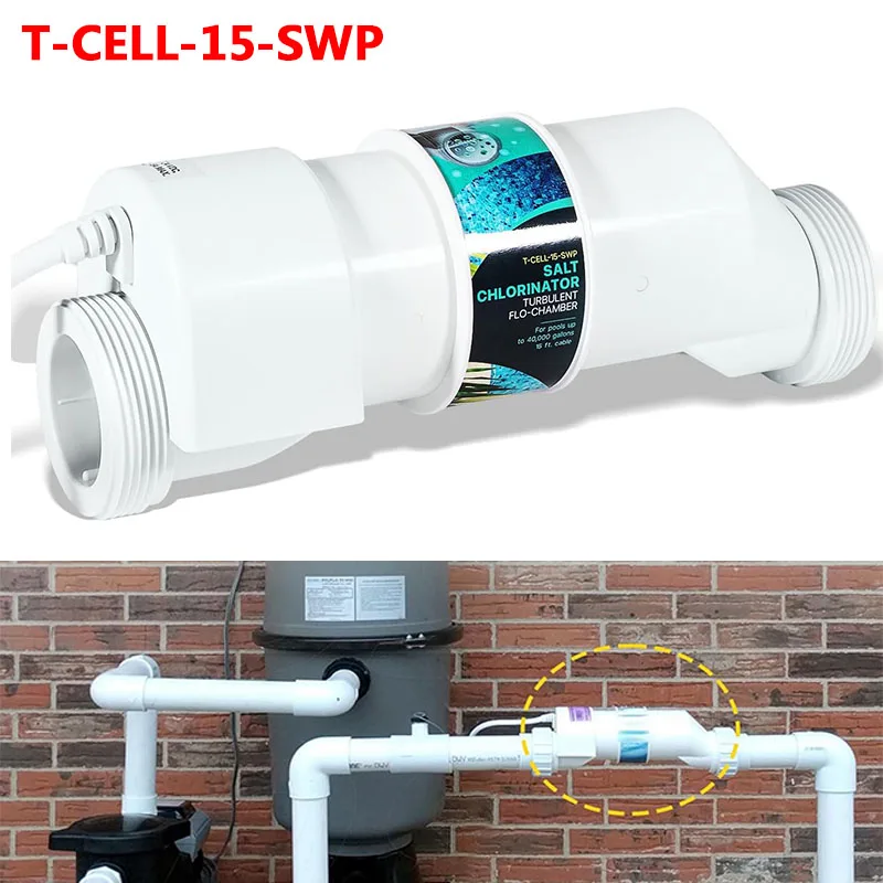 T-CELL-15-SWP Salt ChIorination Cell T 15 Replacement for Hayward ...
