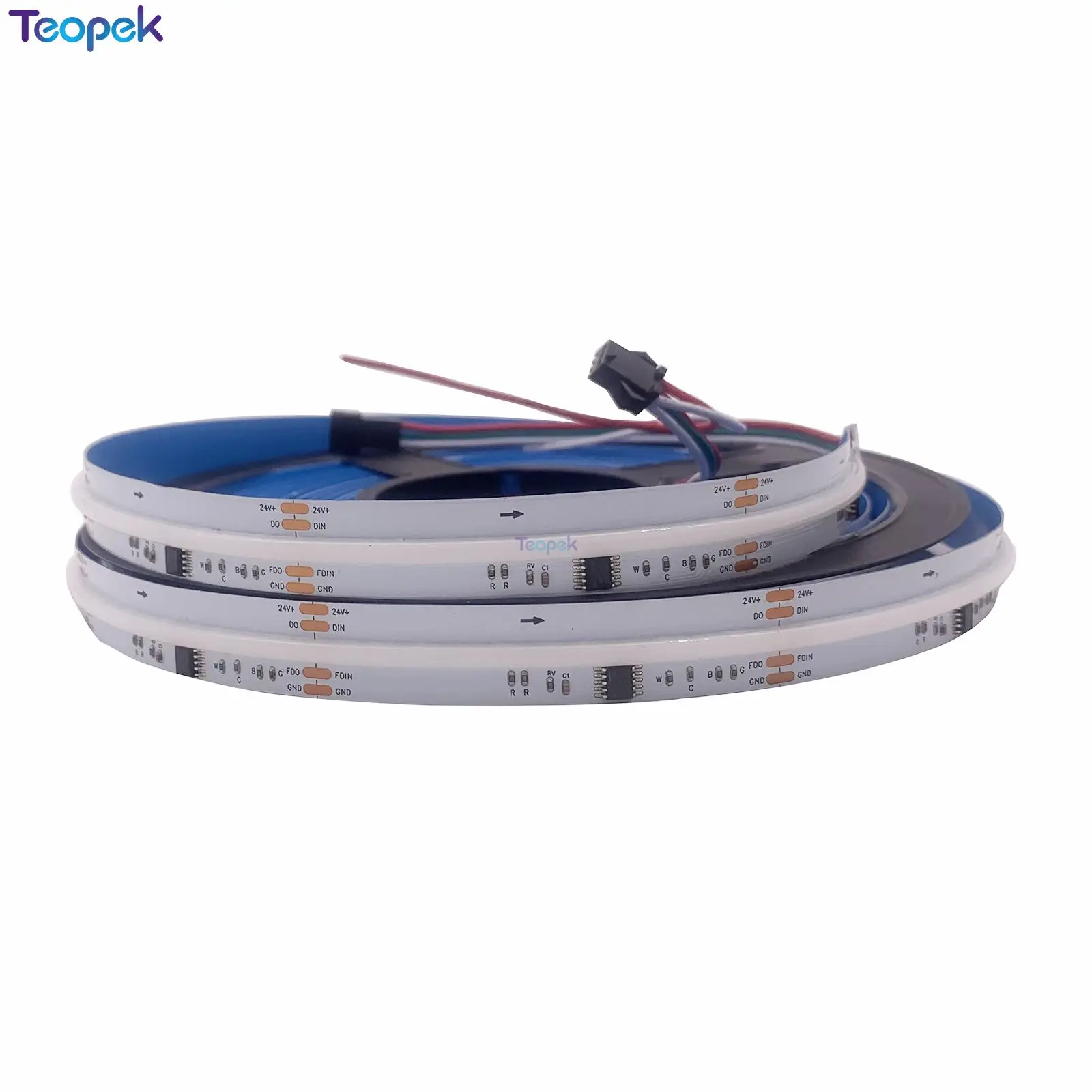 WS2805-SPI-COB-RGBCCT-Pixel-Led-Strip-4Pin-840-Leds-m-FCOB-Addressable ...