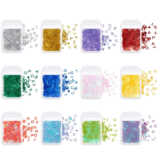 Sparkly Letter Crafts