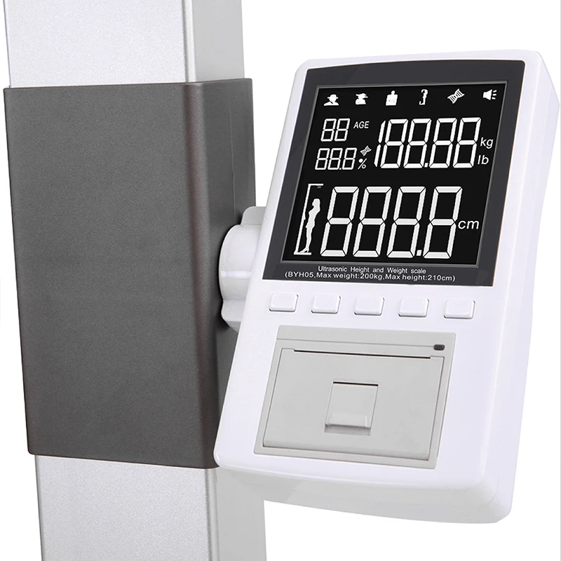 BYH05 200kg Pharmacy Human Body Weighing Scale Height and weight scale ...