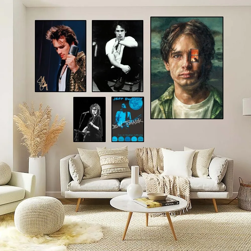 Retro-Jeff-Buckley-Pop-Singer-Poster-Home-Room-Decor-Aesthetic-Art-Wall ...