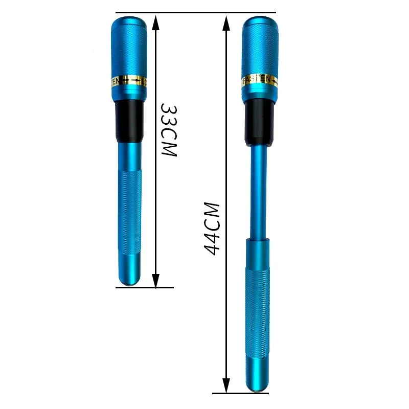 Telescopic Aluminium Pool Cue Billiard Push-On Extension