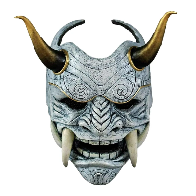Japanese Demon Mask Drawings