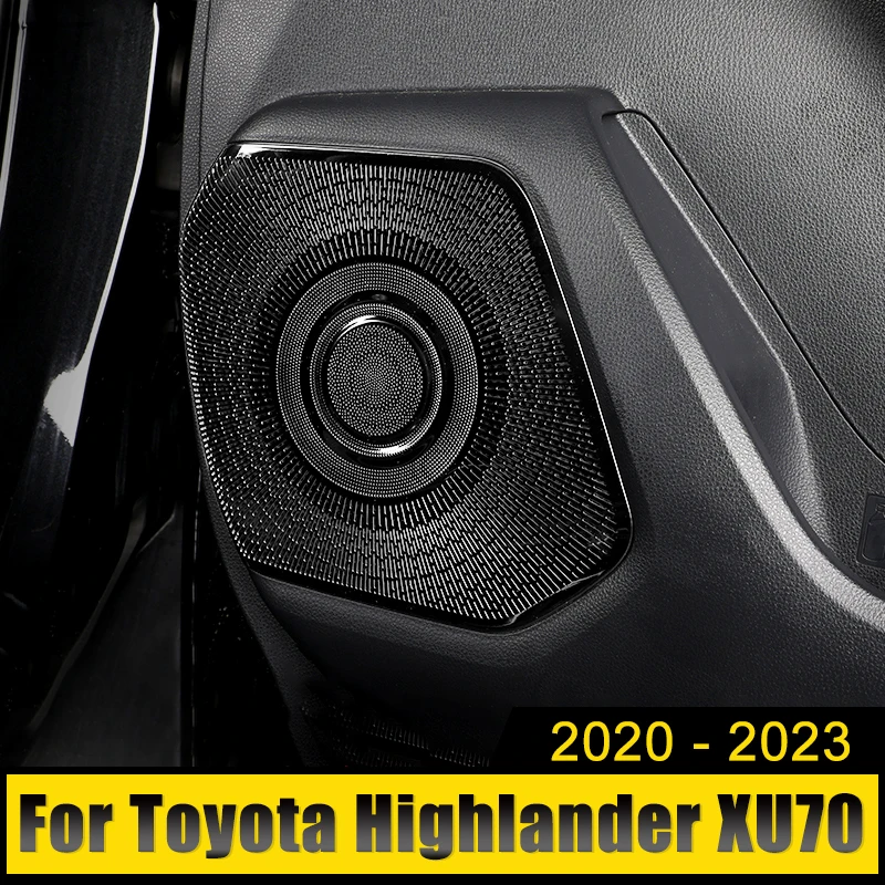 For-Toyota-Highlander-Kluger-XU70-2020-2021-2022-2023-Hybrid-Stainless ...