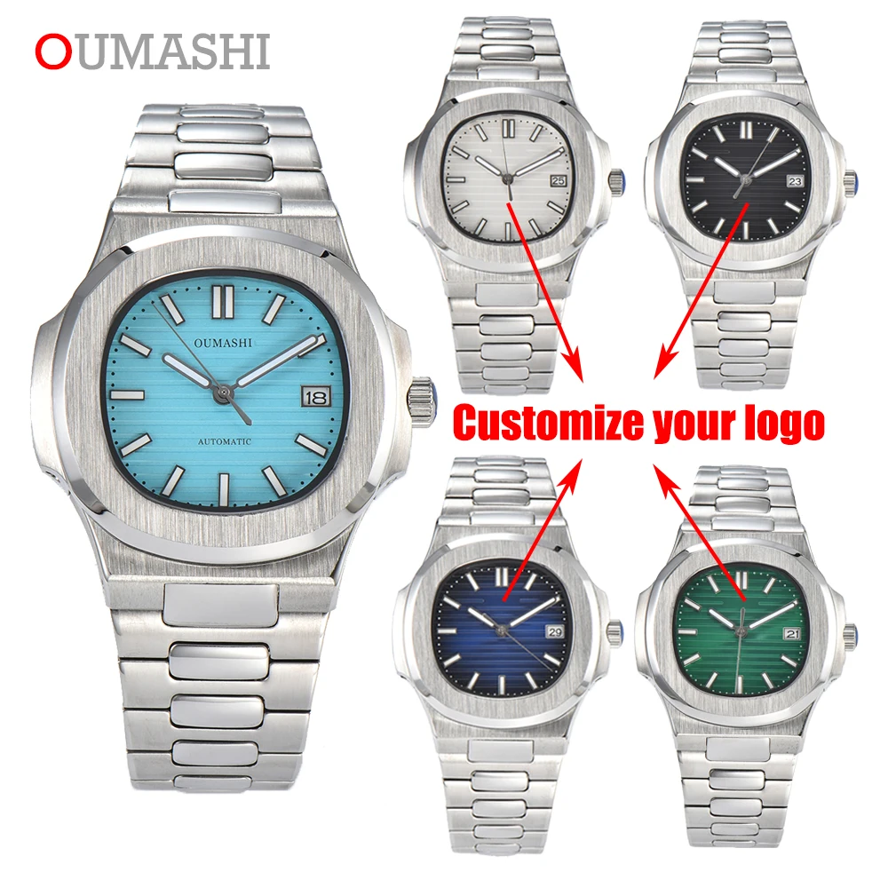 40mm Watch For Men NH35 Movement 29.5mm Dial Customized Logo Automatic ...