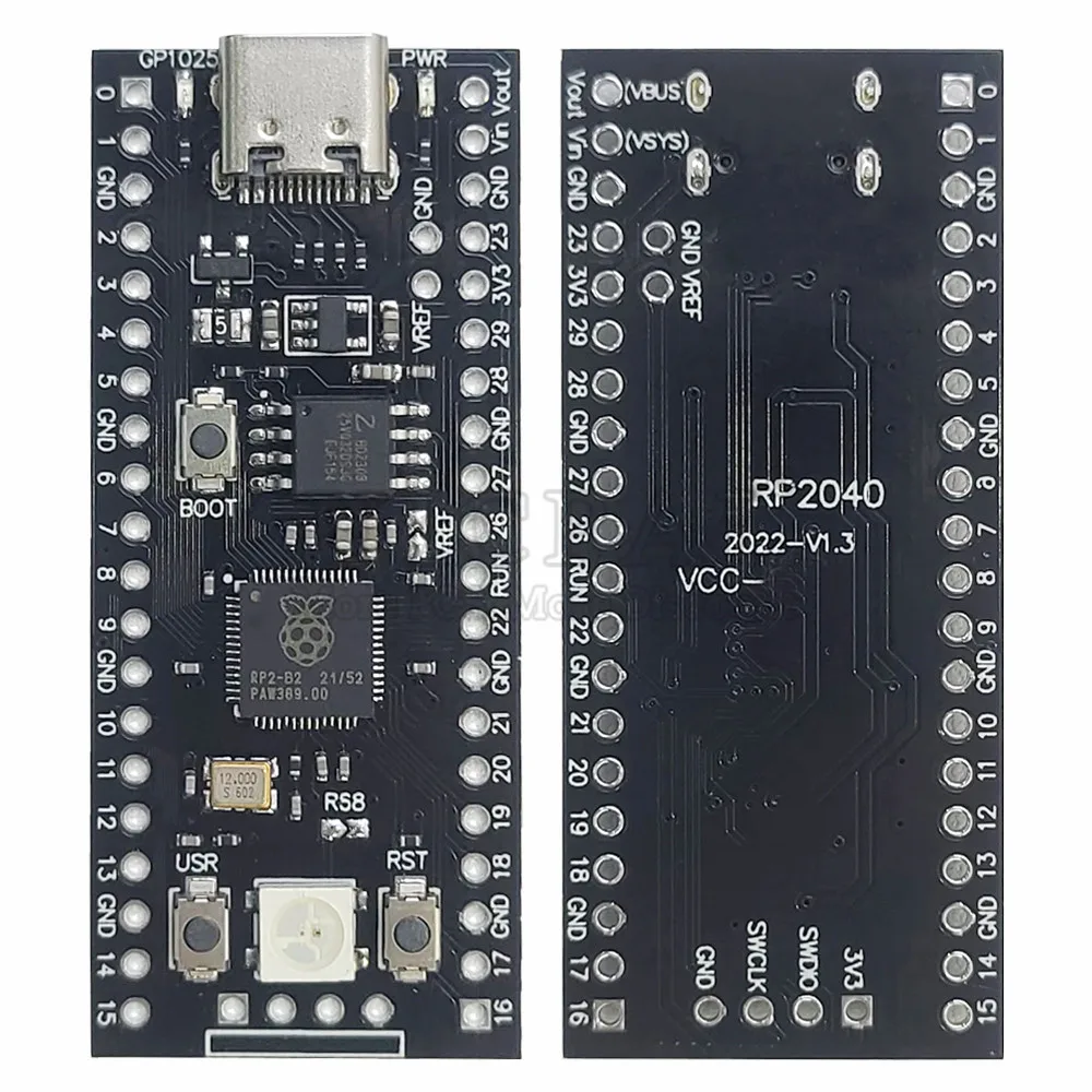 RP2040-Development-Board-Module-for-Raspberry-Pi-Pico-Micropython-Core-Main-Control-264KB-RAM ...