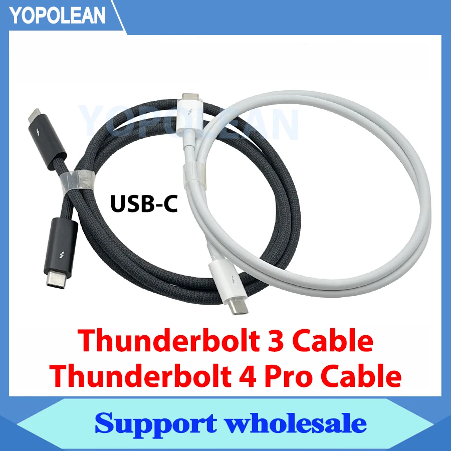 Original Thunderbolt 4 (USB‑C) Pro Cable Thunderbolt 3 Cable For ...