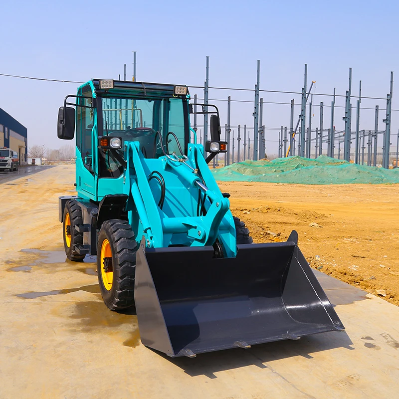 New-Design-Hot-Sale-CE-2ton-Mini-Wheel-Loaders-Mini-Front-End-Loader ...