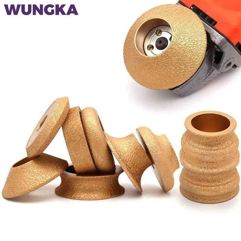 Brazing Diamond Angle Grinder Stone Slotted Grinding Wheel Straight ...