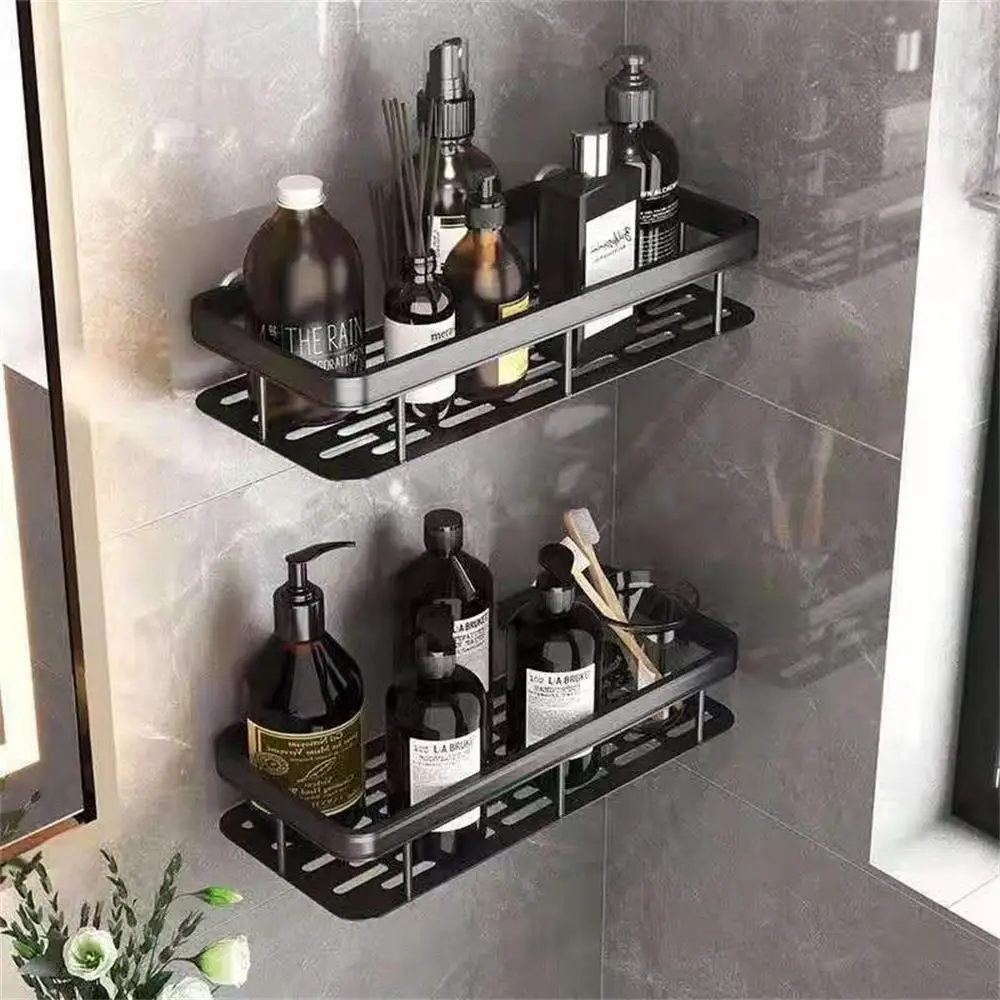 No-punch-Shelf-Aluminum-Alloy-Wall-Hanging-Hollow-Bathroom-Bathroom ...