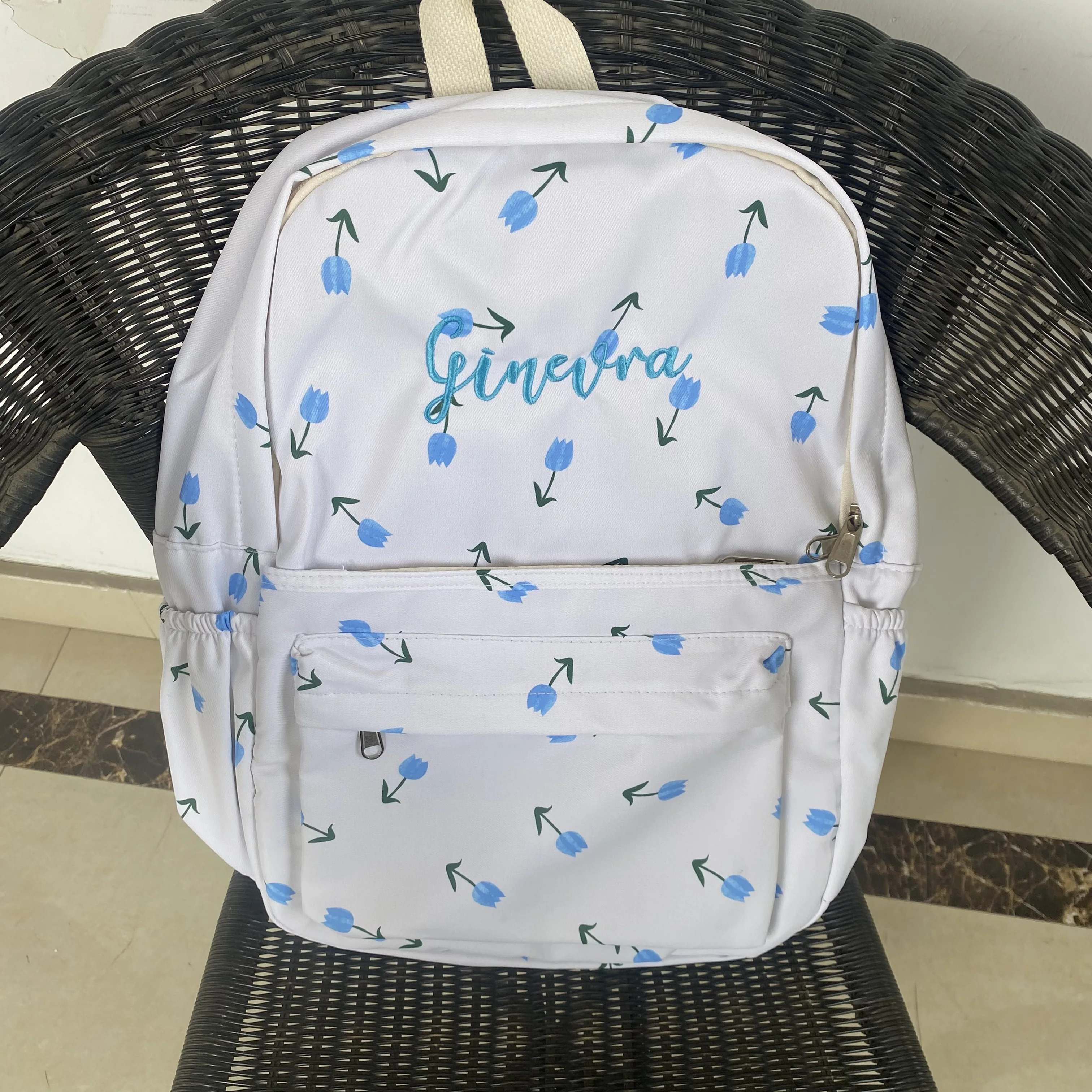 Large-Capacity-Backpack-With-Personalized-Name-Student-Backpack ...