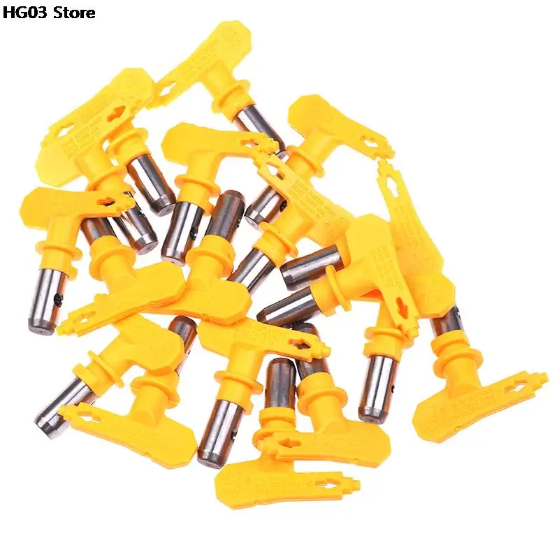 Yellow-Series-1pc-2-3-4-5-6-Series-Airless-Spray-Gun-Tip-Nozzle-for ...