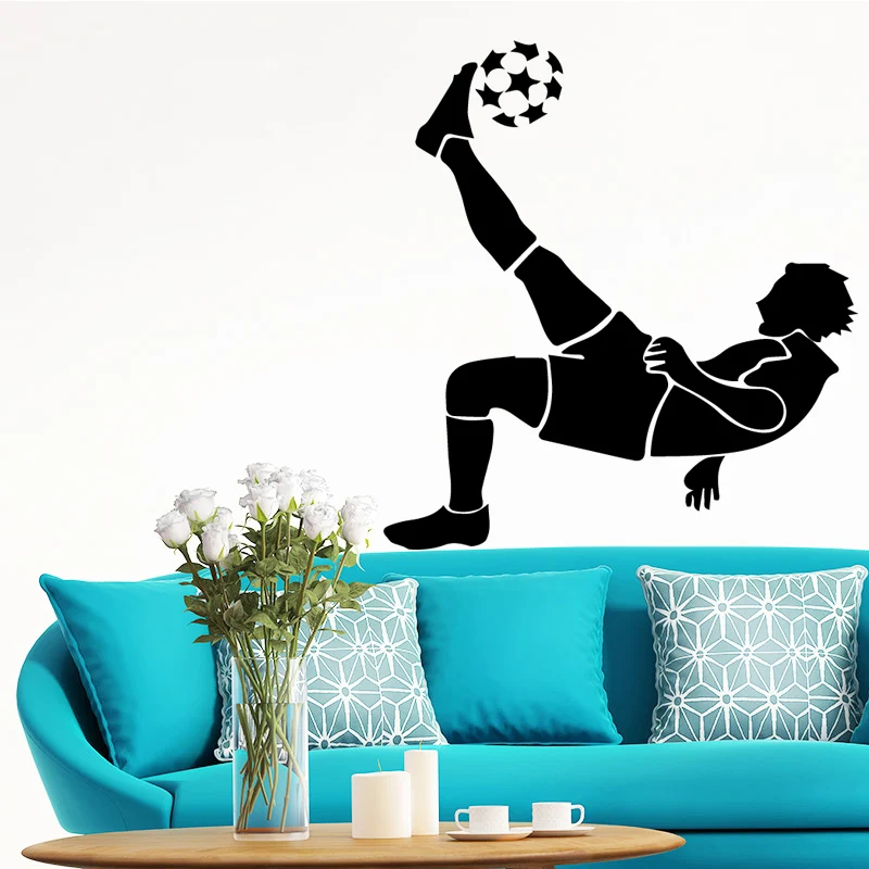 Exquisite Soccer Wall Stickers for Boys Bedroom Decoration Football ...