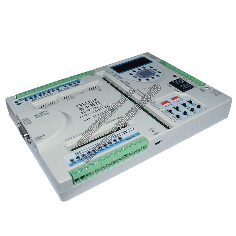 PLC-Training-Kit-para-Programa-o-Test-Practice-Box-Development-Board ...
