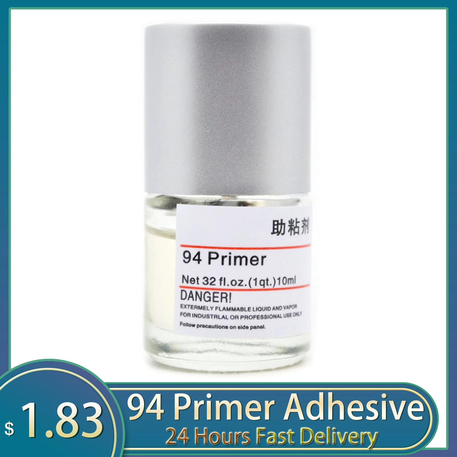접착 프라이머 접착 촉진제 접착 증가 자동차 포장 응용 도구 자동차 도어 스타일링 테이프 10ml 3m 94
