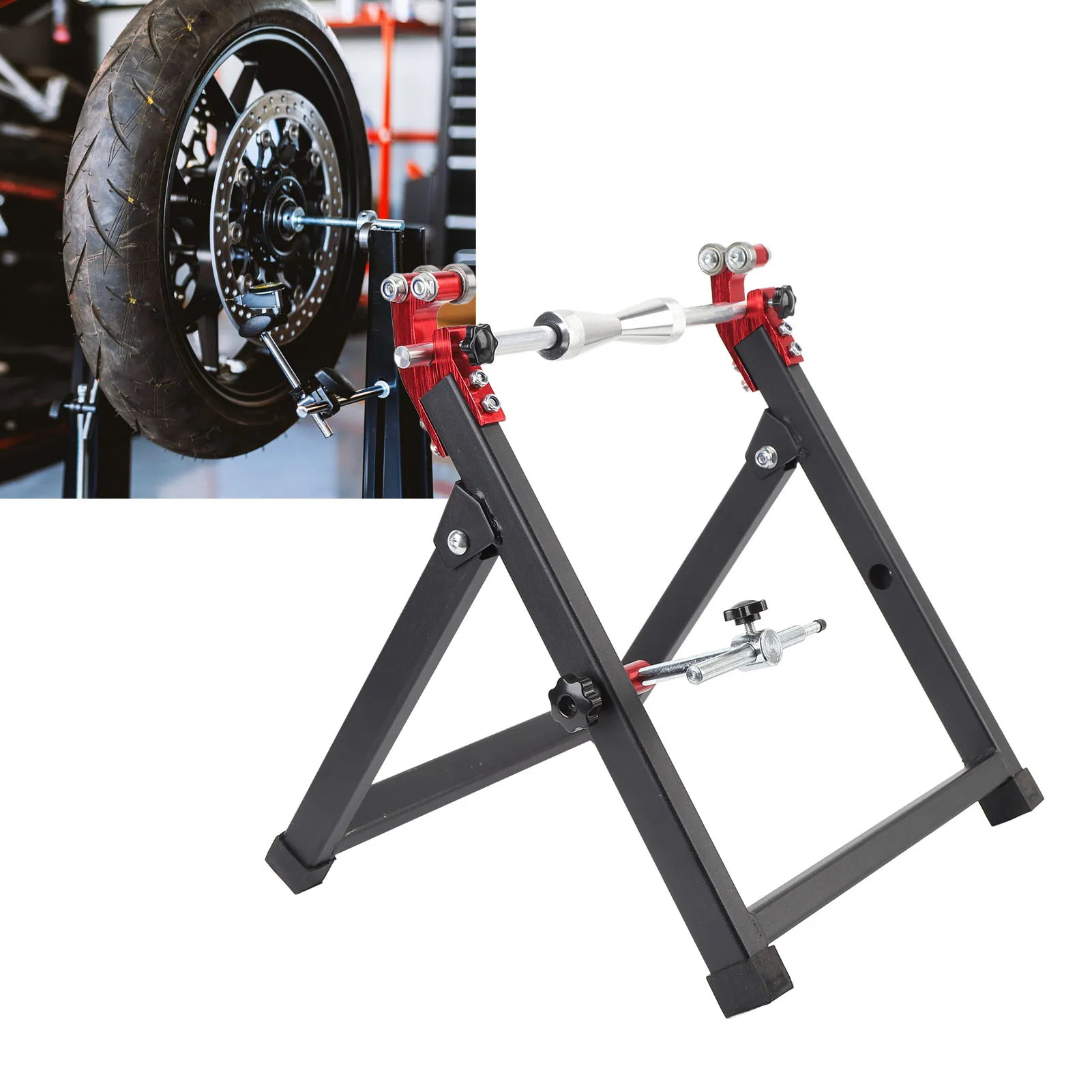 1pc Bike Wheel Balancer Black Coated Efficient Centering Cones ...