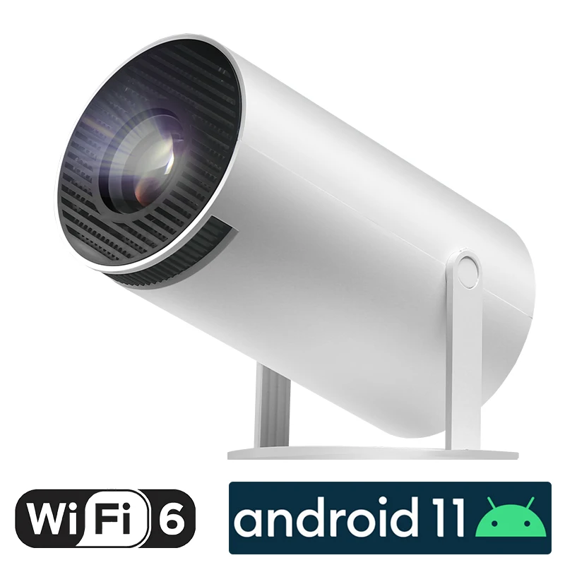 MINI Projector Android 11 Home Cinema Theater LED Beamer Portable Video ...