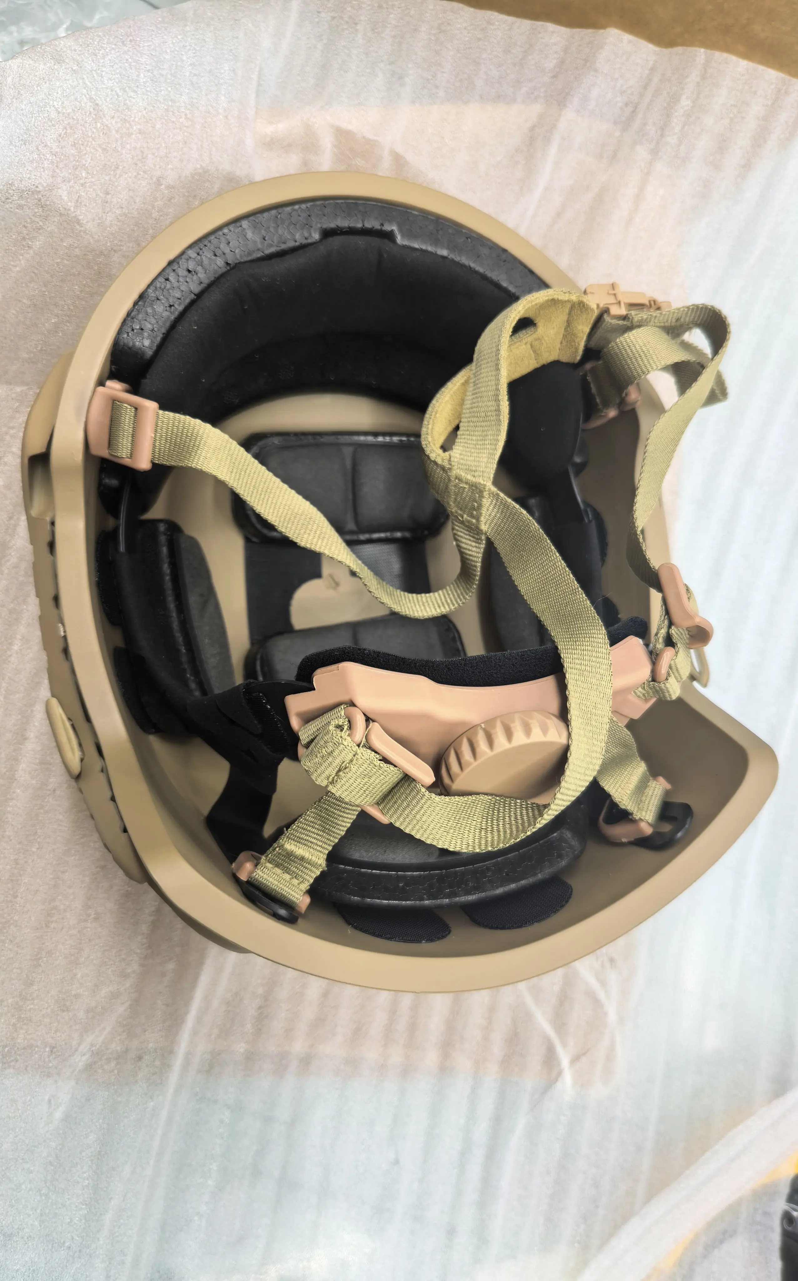 New combat helmet ECH high cut fiberglass action version MICH2001 ...