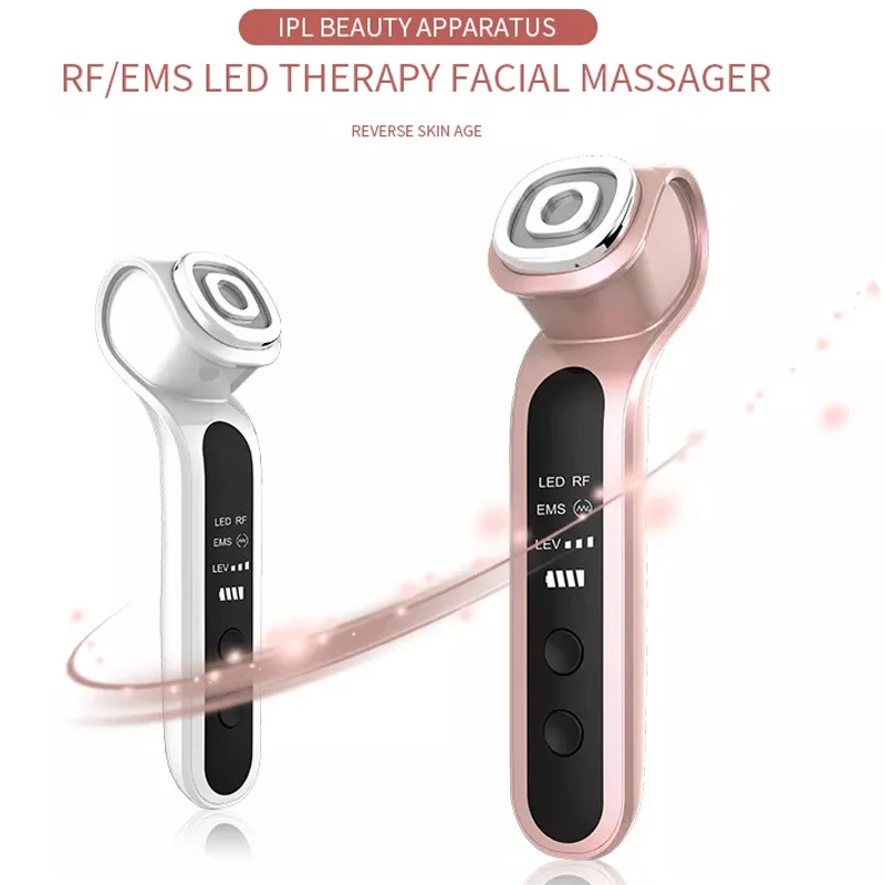 7 In 1 Face Lift Devices Rf Microcurrent Skin Rejuvenation Facial Massager Light Therapy Anti ...