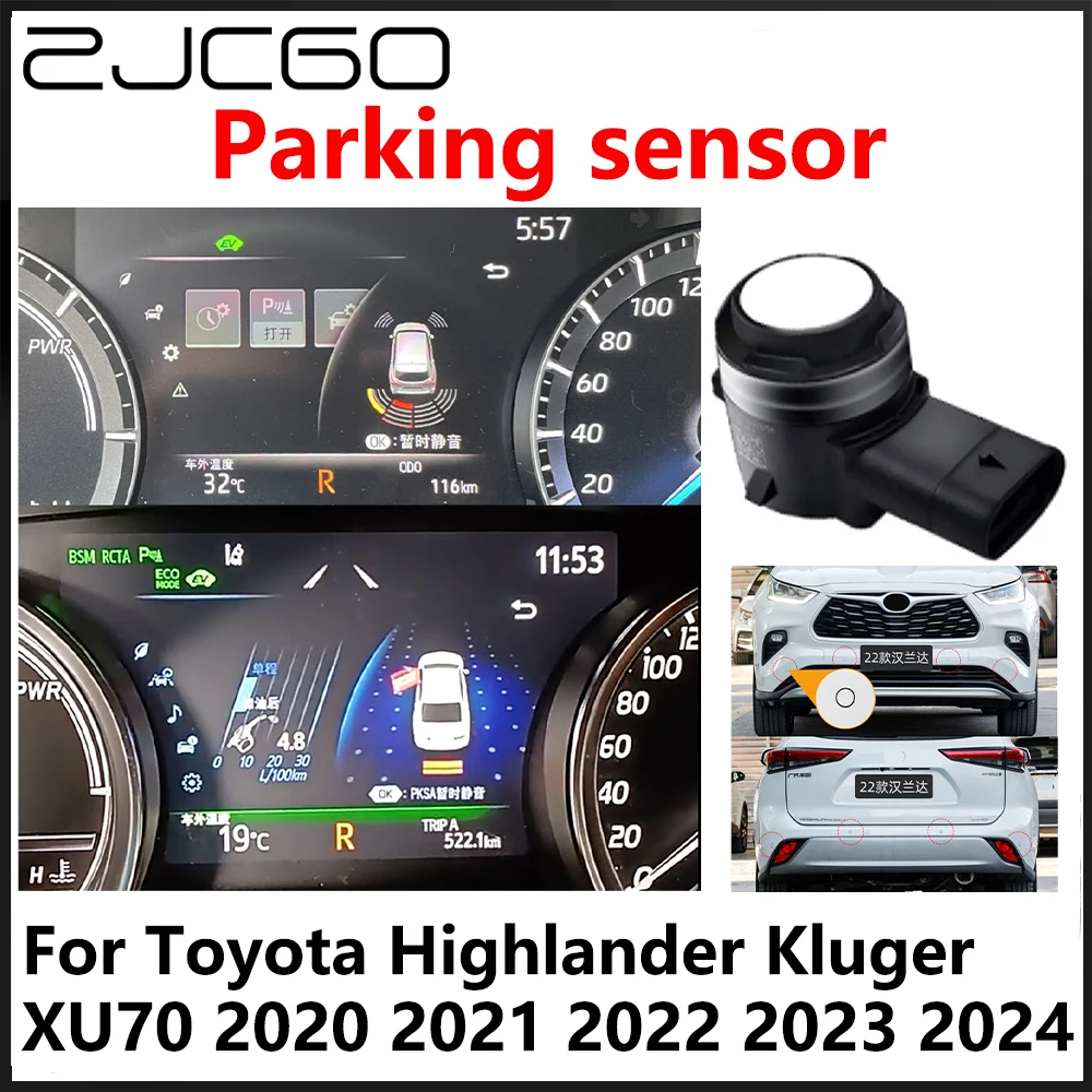 ZJCGO-OEM-Front-Rear-Reverse-Parking-Sensor-PDC-Car-Reversing-AID ...