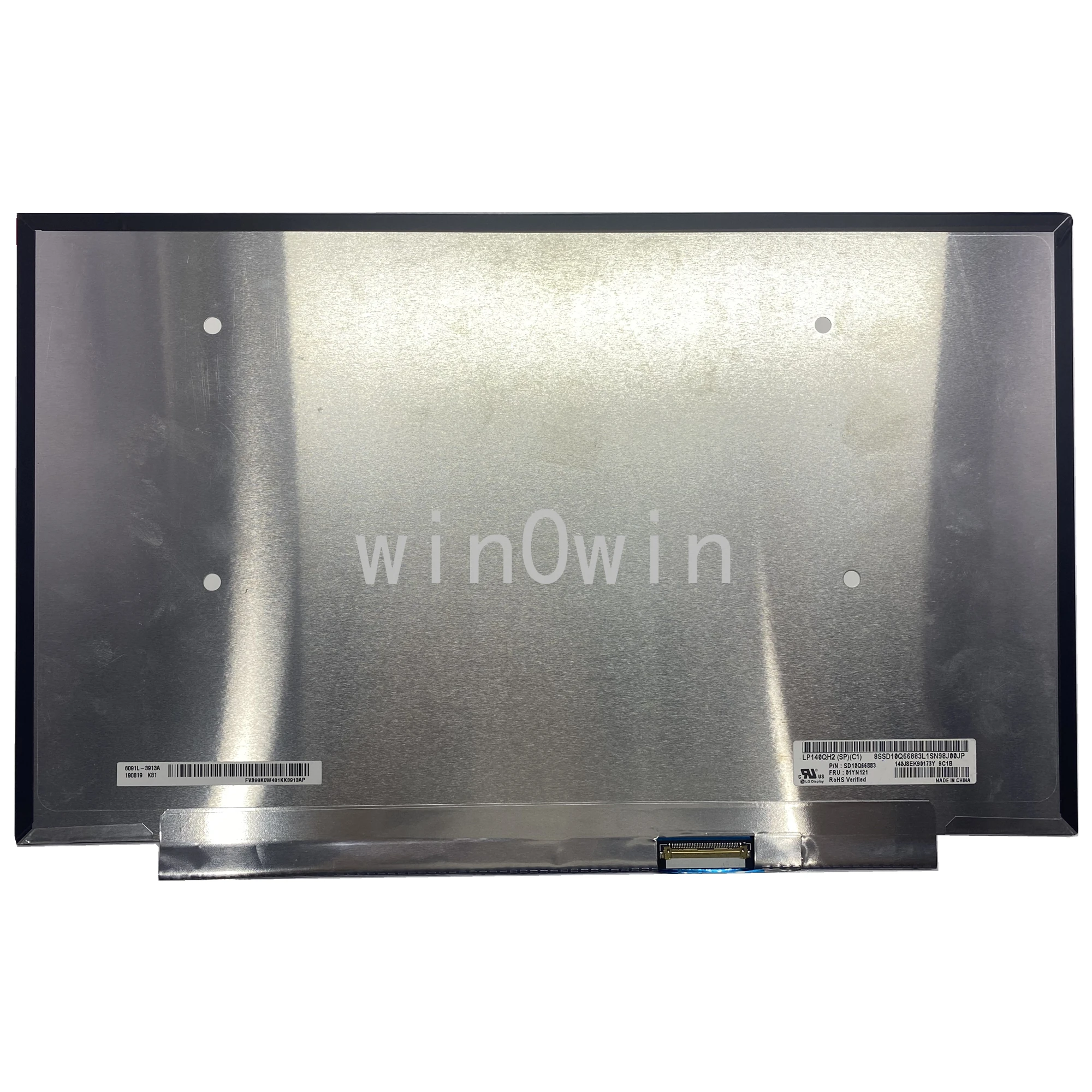 Lp140qh2 Spc1 2560×1440 40 Pins Laptop Computer Lcd Screen 14 Inch ...
