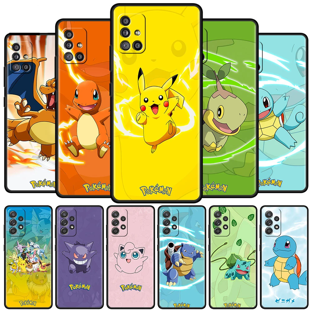 Funda-de-silicona-suave-de-pok-mon-Pikachu-para-Samsung-Galaxy-A51-A12 ...