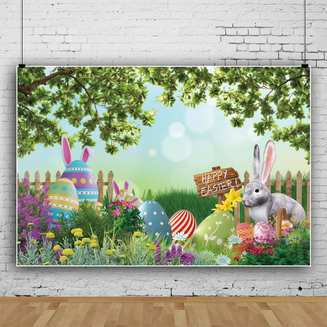 Easter Bunny Backdrops
