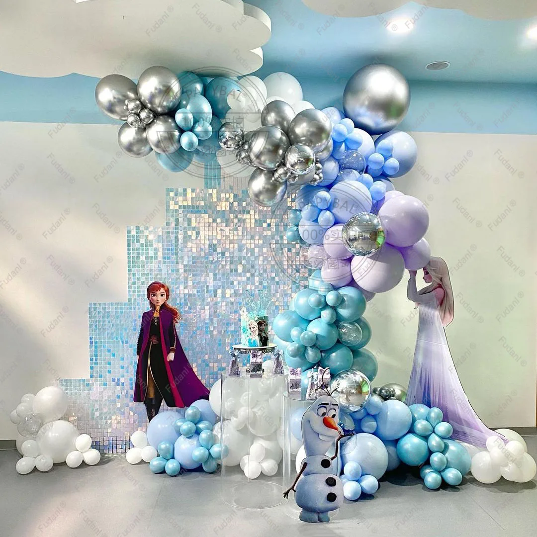 Frozen Balloon Columns