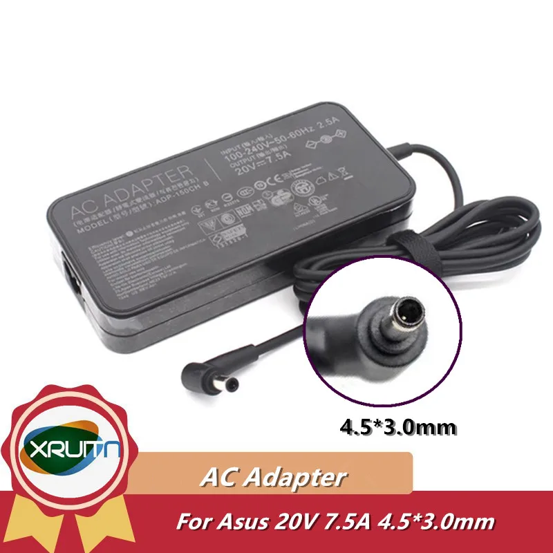 A18-150P1A-Laptop-Charger-20V-7-5A-150W-4-5x3-0mm-AC-Adapter-For-Asus ...