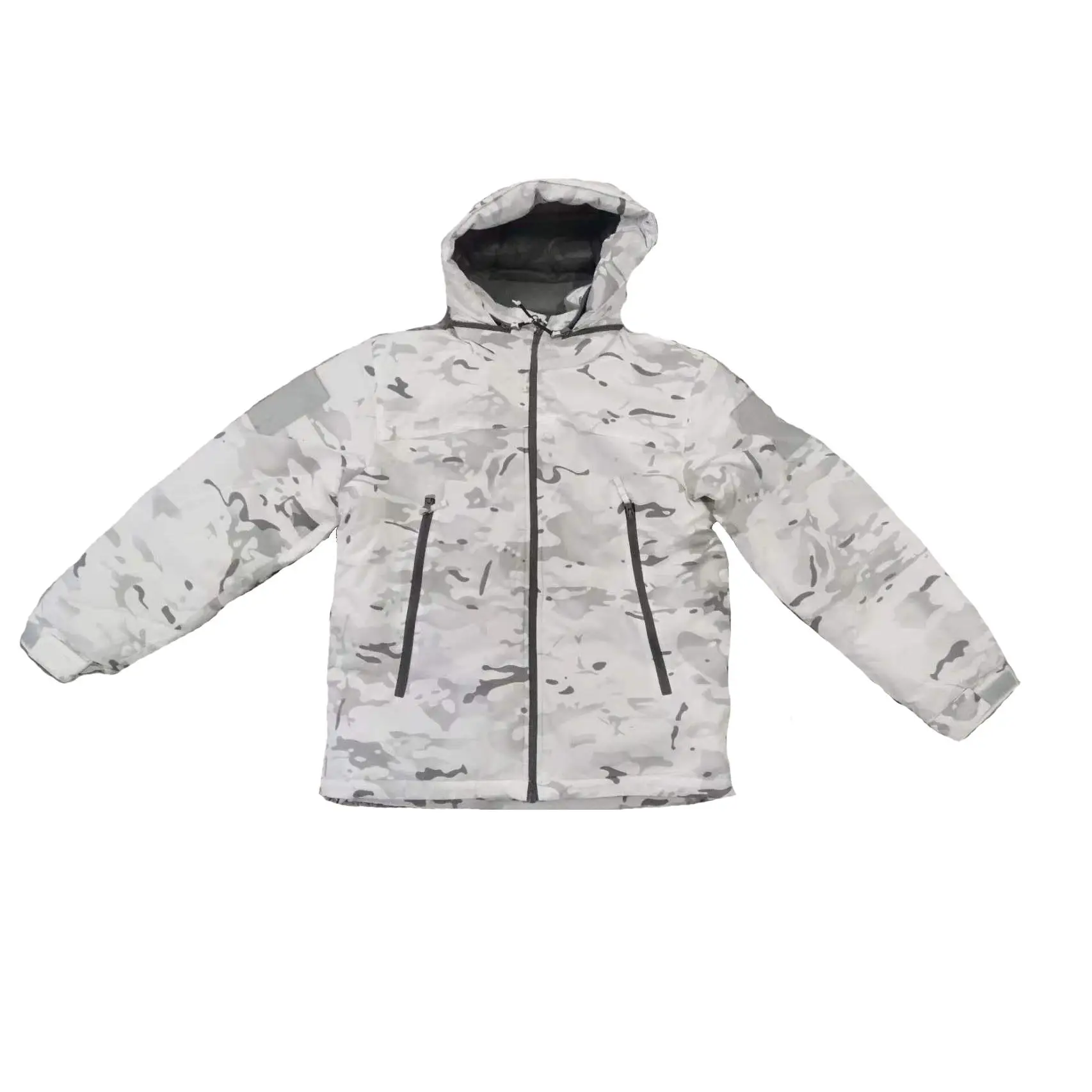 Russian Snow Camouflage MCAP Warm Cotton Jacket Head Cover Face Mask ...