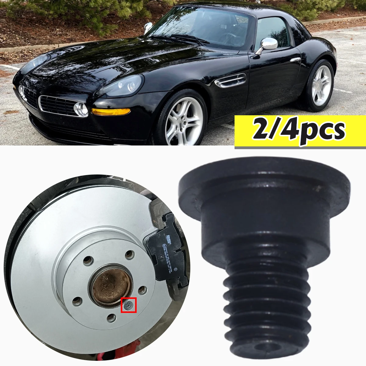 Brake Disc Retaining Screws for BMW X1 X2 X3 X4 X5 X6 X7 XM Z3 Z4 Z8 ...