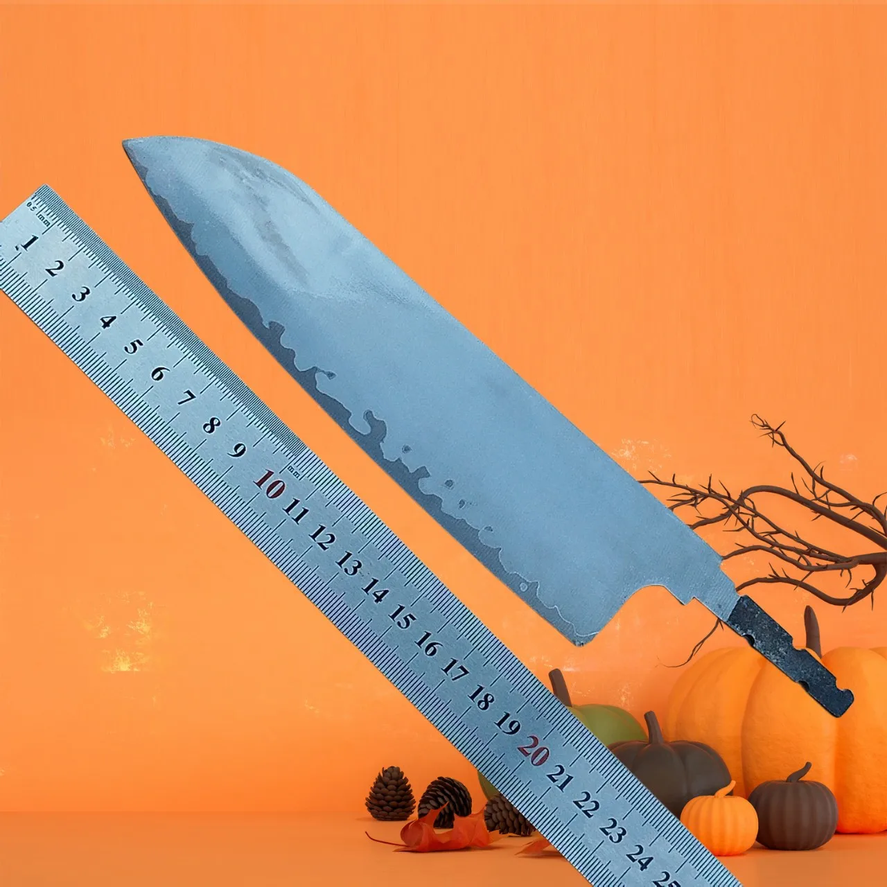 Santoku-Knife-Without-Handle-Chefs-Cleaver-Tynny-Sashimi-Slicing-Sushi ...