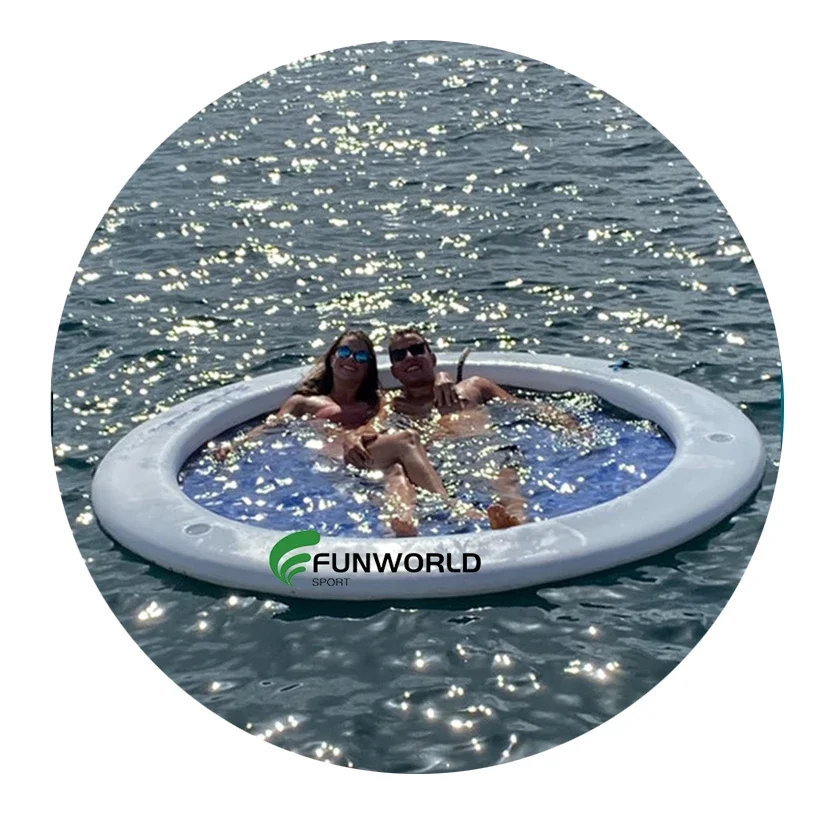 Funworldsport-PVC-Inflatable-Pool-Floats-Hammock-Swimming-Pool-Air-Sun ...
