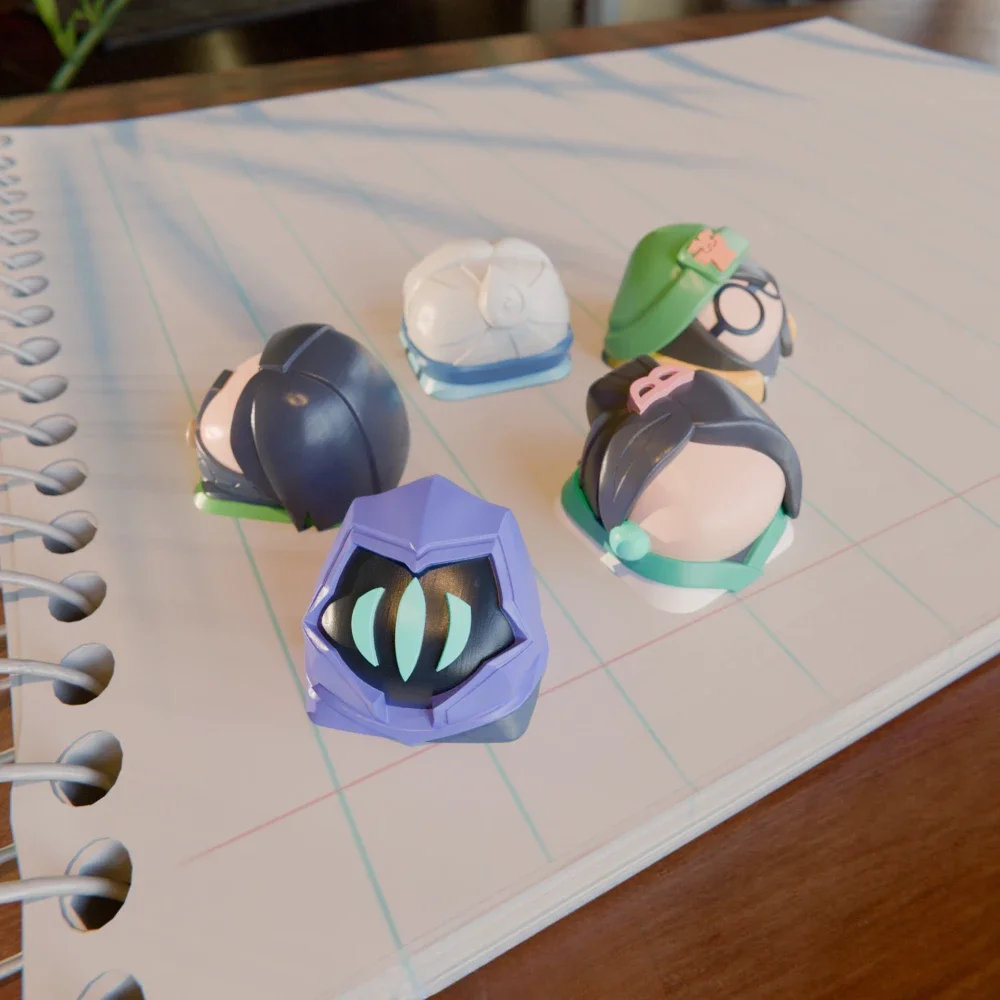ECHOME-Valorant-Keycap-OMEN-JETT-SAGE-Anime-Keycap-Original-Custom ...